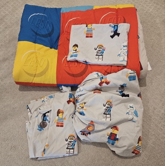 Lego | Bedding | Lego Themed Bedding Set | Poshmark